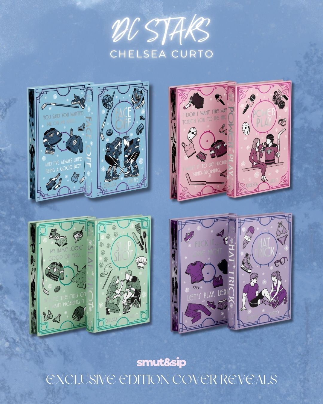 DC Stars by Chelsea Curto Set | PREORDER – smut&sip